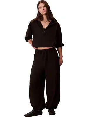 Calvin Klein Woven Parachute Pants - Black