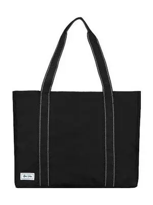 AME & LULU Sun & Sea Tote Bag Black