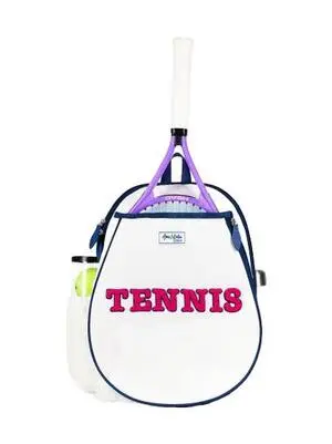 AME & LULU Tennis Backpack - Tennis Varsity Patches