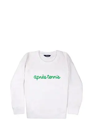 AME & LULU Crew Neck Sweatshirt - Apres Tennis