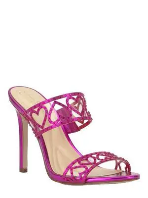 Jessica Simpson Jovara Stiletto Heel Slide Sandal - Valley Pink