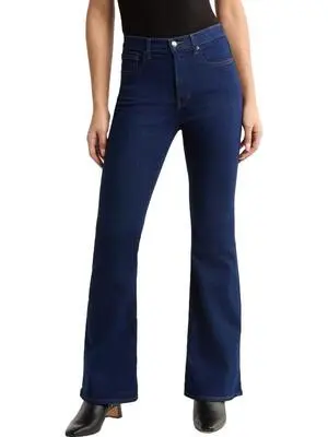 MADEWELL The Stretch High Waist Flare Jeans