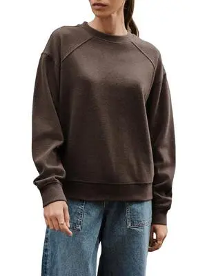 NEXT Crewneck Cotton Sweatshirt - Brown