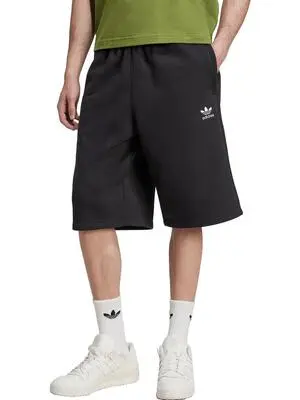 Adidas Essential Baggy Fit Sweat Shorts - Black