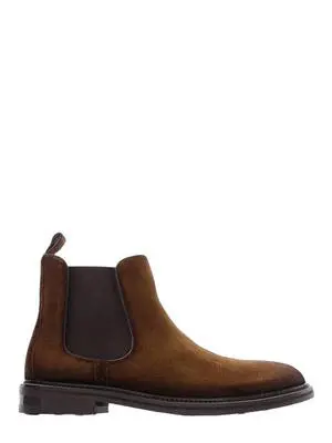 ANTHONY VEER Weston Chelsea Boot - Tobacco Suede