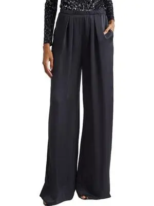 Ramy Brook Jolie Split Leg Pants - Black