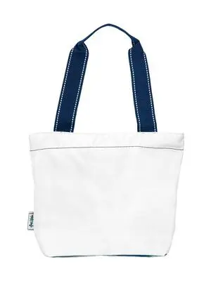 AME & LULU Mini Surfside Tote - White