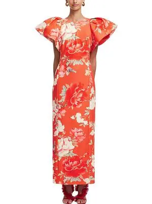 LEO LIN Lucinda Maxi Dress - Saffron