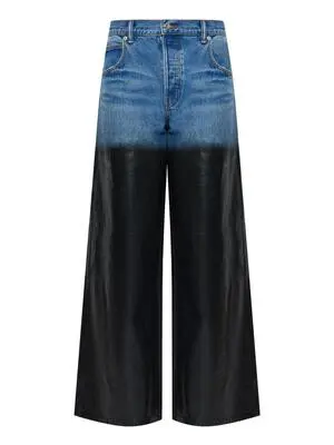 Alexander Wang Wide-leg Jeans - Black