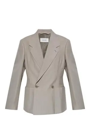 LEMAIRE Double-breasted Blazer - Grey