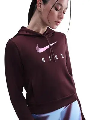 Nike One Therma-fit Hoodie - Red