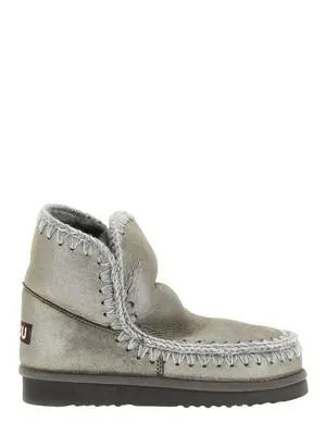 Mou Eskimo 18' Ankle Boots - Silver
