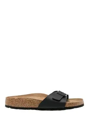 BIRKENSTOCK Madrid Leather Sandals - Black