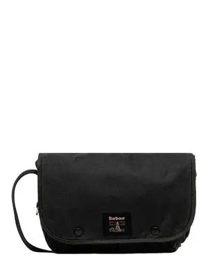 Barbour Logo-patch Messenger Bag - Green