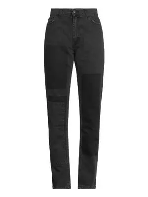 8PM Tapered High Waisted Jeans - Black