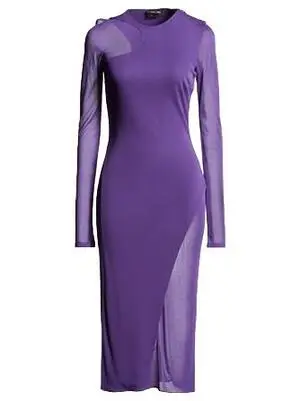 TOM FORD Viscose Midi Dress - Purple
