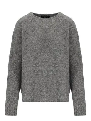 Max Mara Ghiacci Melange Sweater - Grey