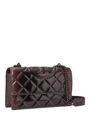 TORY BURCH Small Fleming Patent Shoulder Bag