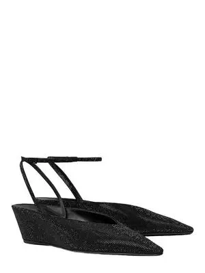 Tory Burch Pavé Wedge - Perfect Black/perfect Black