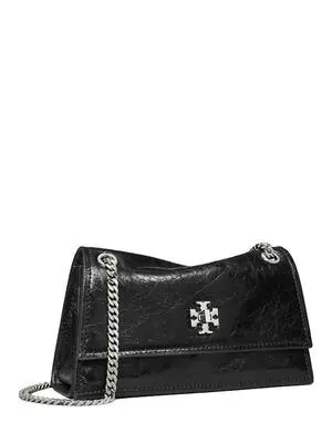 Tory Burch Mini Kira Turnlock Shoulder Bag - Black