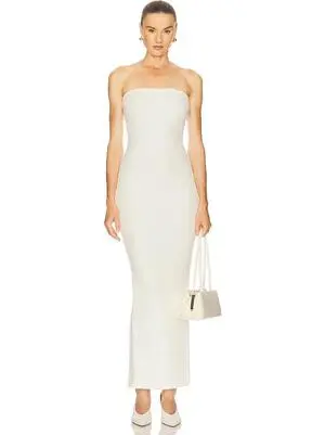 SELMACILEK Strapless Dress - Ecru