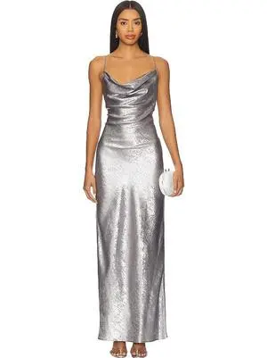 Superdown Kit Maxi Dress - Silver