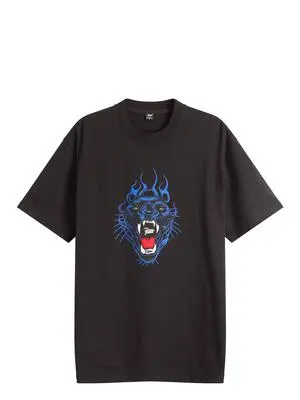PATTA Fire Panther T-shirt - Black