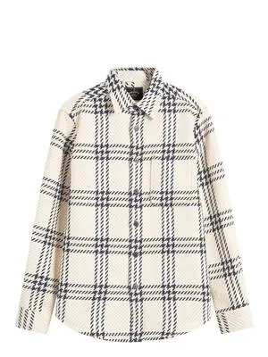 Portuguese Flannel Upper Overshirt - Ecru