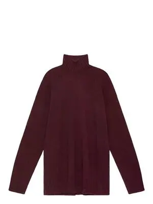 Malìparmi Ribbed Turtleneck Sweater - Red
