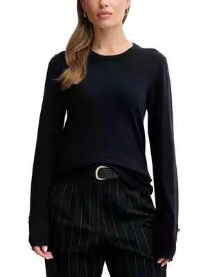 Barbour Button-embellished Sweater - Black
