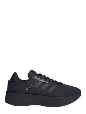 Adidas City Rnr Sneakers - Core Black/gold Metallic