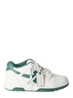 Off-White Ooo Low-top Sneakers - White/green