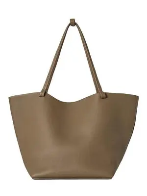 THE ROW Park Tote Three Bag Smoked Taupe