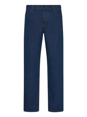 THE ROW Rossen Cotton Denim Jeans - Indigo