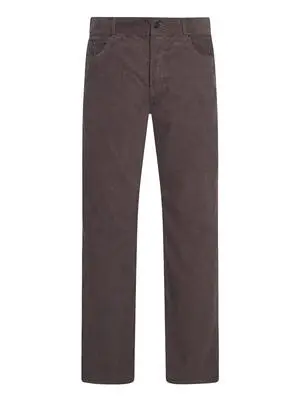 THE ROW Rossen Pant In Corduroy - Mud