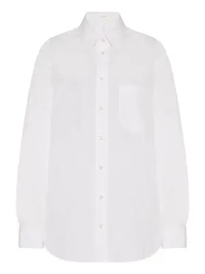 THE ROW Gavina Cotton Shirt - White