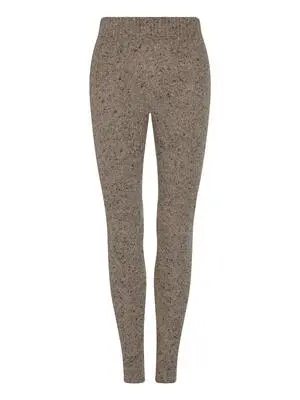 THE ROW Mumuka Cashmere Leggings - Sepia