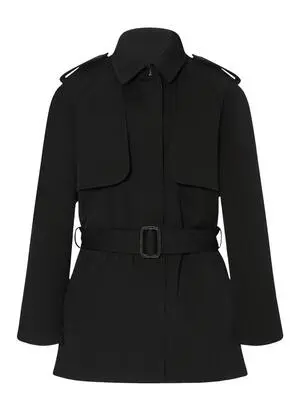 THE ROW Usuaia Jacket In Virgin Wool - Black