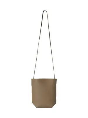 THE ROW N/s Park Crossbody Bag - Smoked Taupe