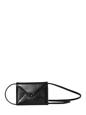 THE ROW Mini Envelope Pouch - Black