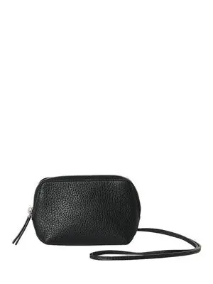 THE ROW The Row Owen Leather Pouch Black