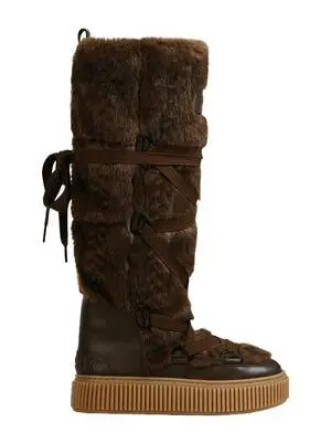 Rudsak Faux Fur Winter Boots - Natural