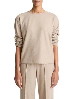 VINCE Italian Wool-Blend Lounge Pullover