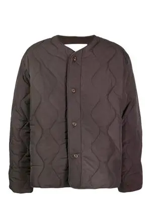 SPOONYARD Quilted Padded Shirt Jacket - Brown