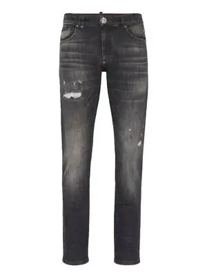 Philipp Plein Straight-cut Jeans - Grey