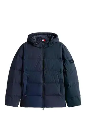 Tommy Hilfiger Hooded Padded Jacket Blue
