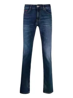 Tommy Hilfiger Scanton Mid-rise Slim-fit Jeans - Blue