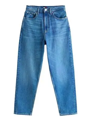 Tommy Hilfiger Jeans With Logo Detail - Blue