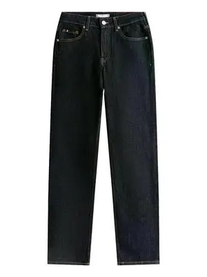 Tommy Hilfiger Logo-patch Jeans - Blue