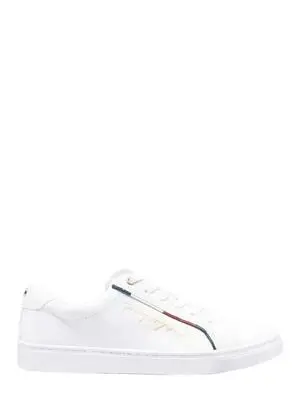 Tommy Hilfiger Logo-print Low-top Sneakers - White